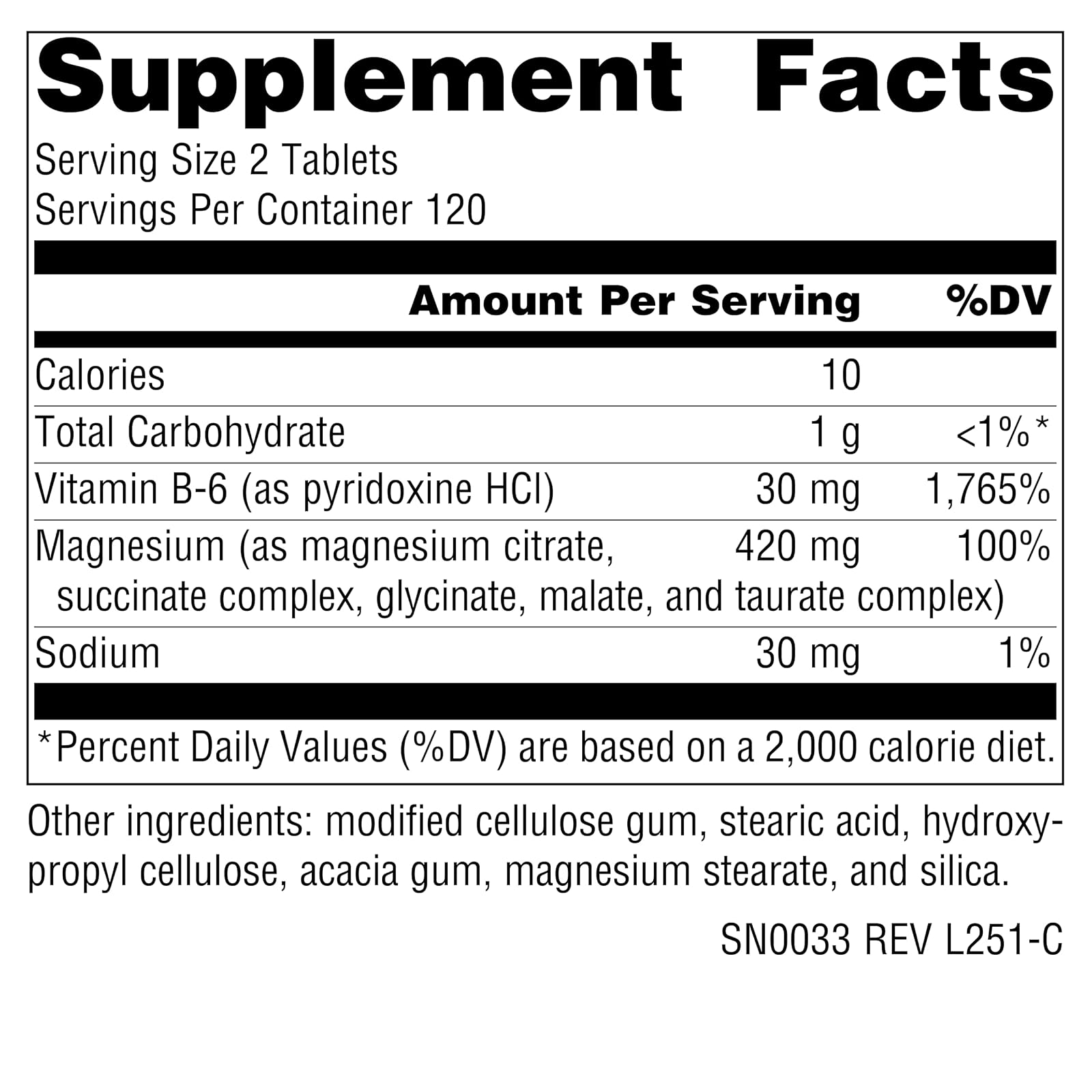 high potency magnesium tablets for energy