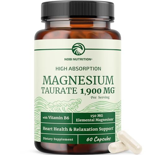 high potency magnesium taurate capsules