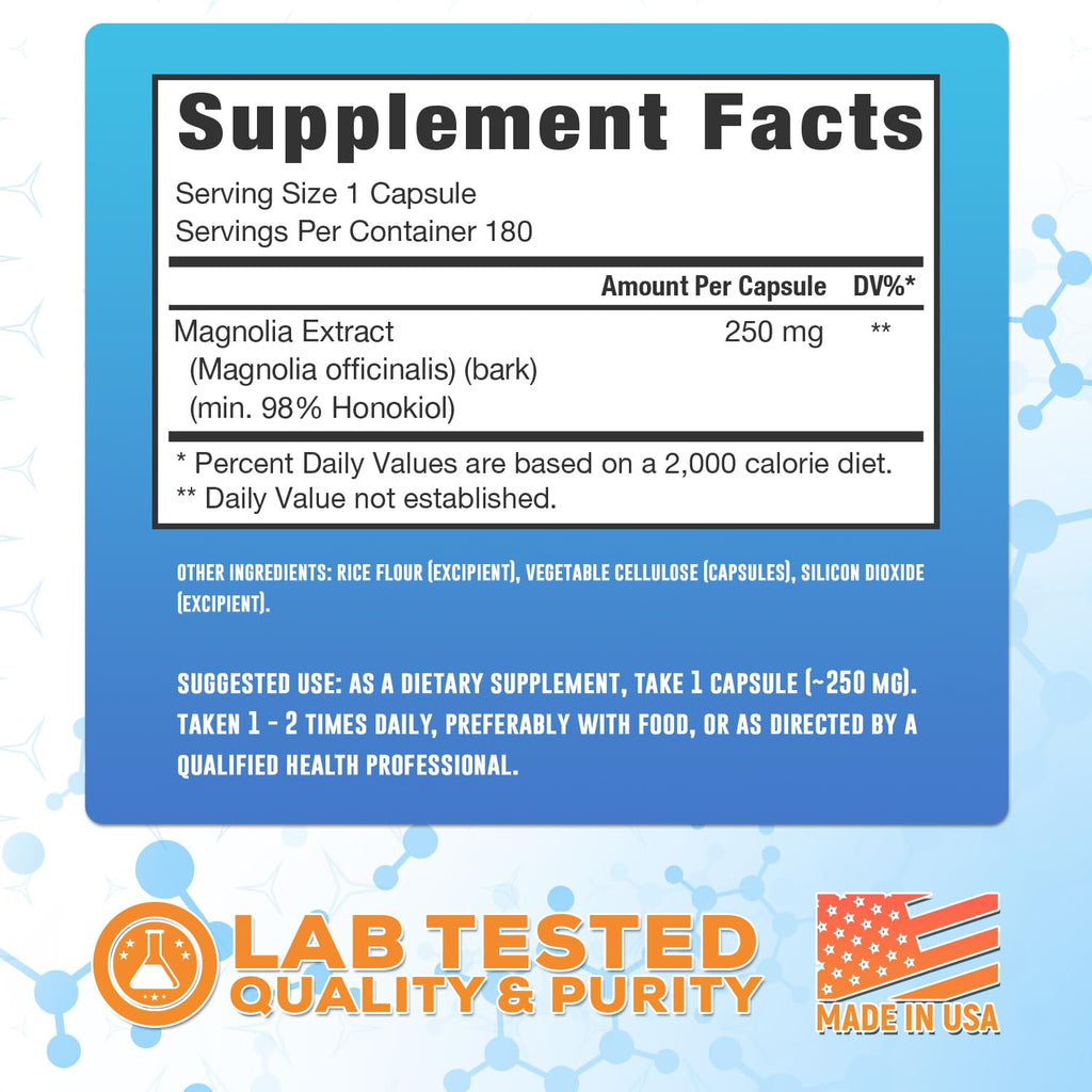 high potency Magnolia bark extract