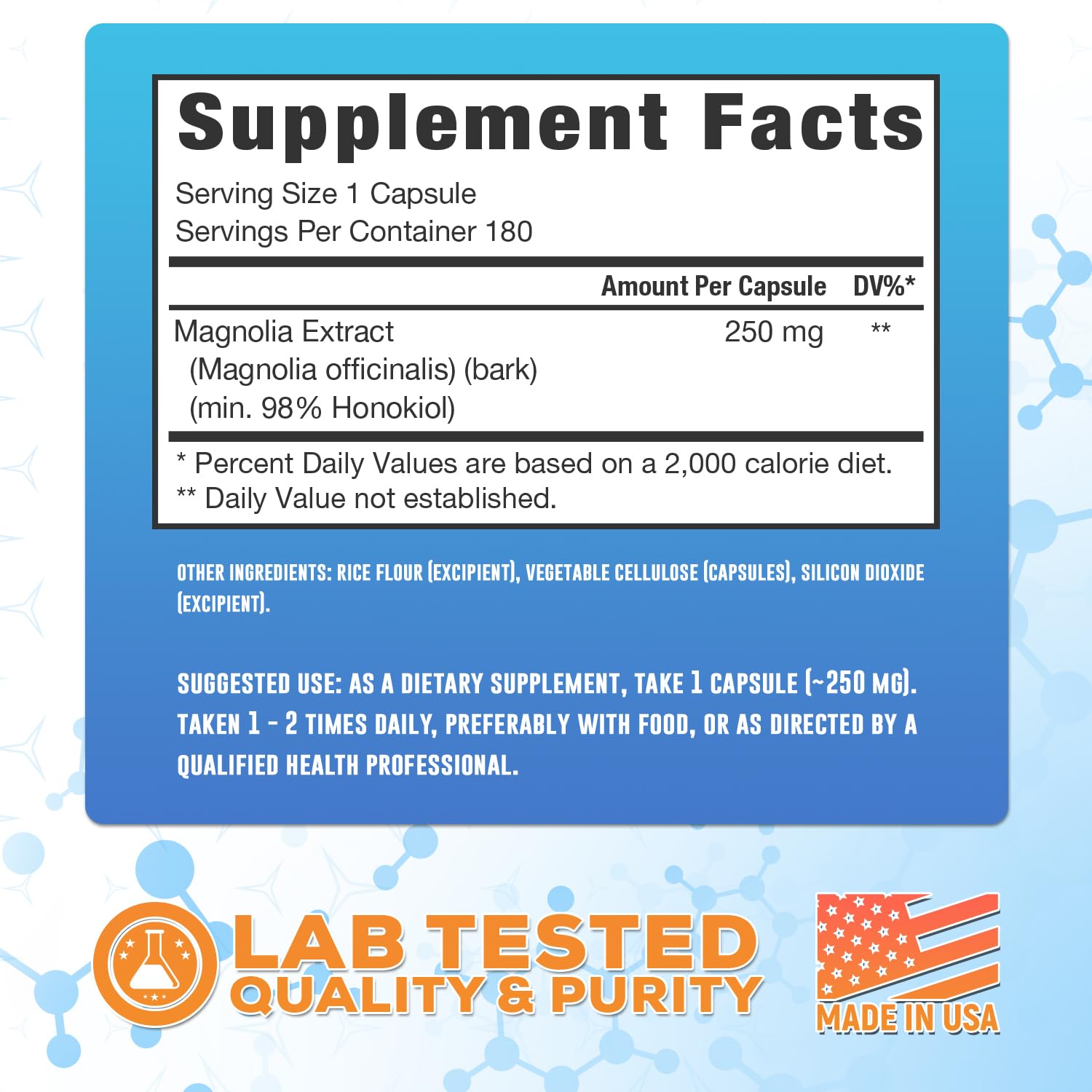 high potency Magnolia bark extract
