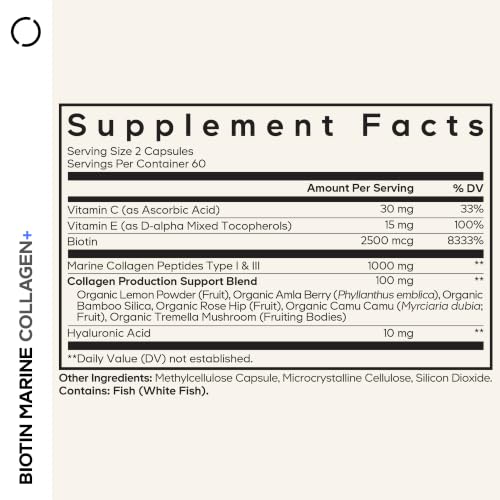 high potency marine collagen supplement