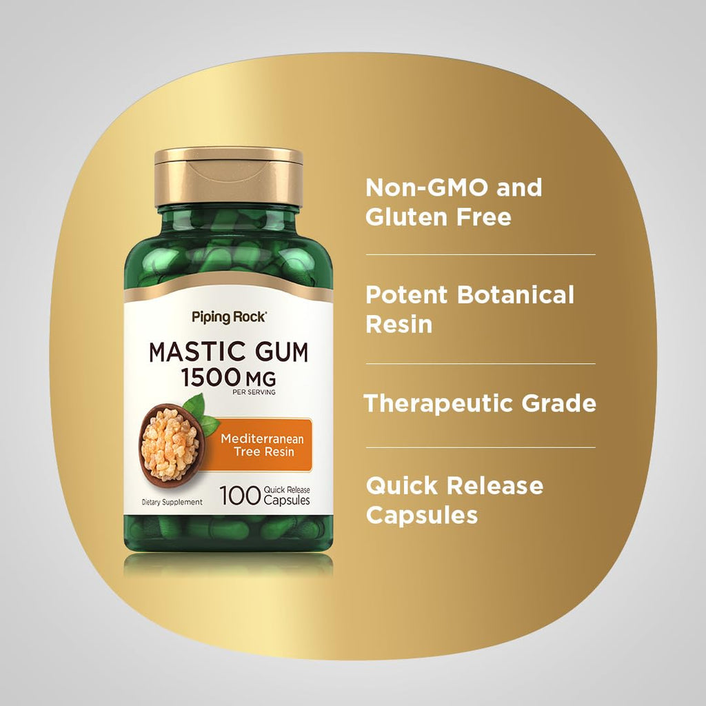 High potency Mastic Gum capsules