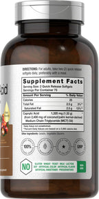high potency MCT oil supplement