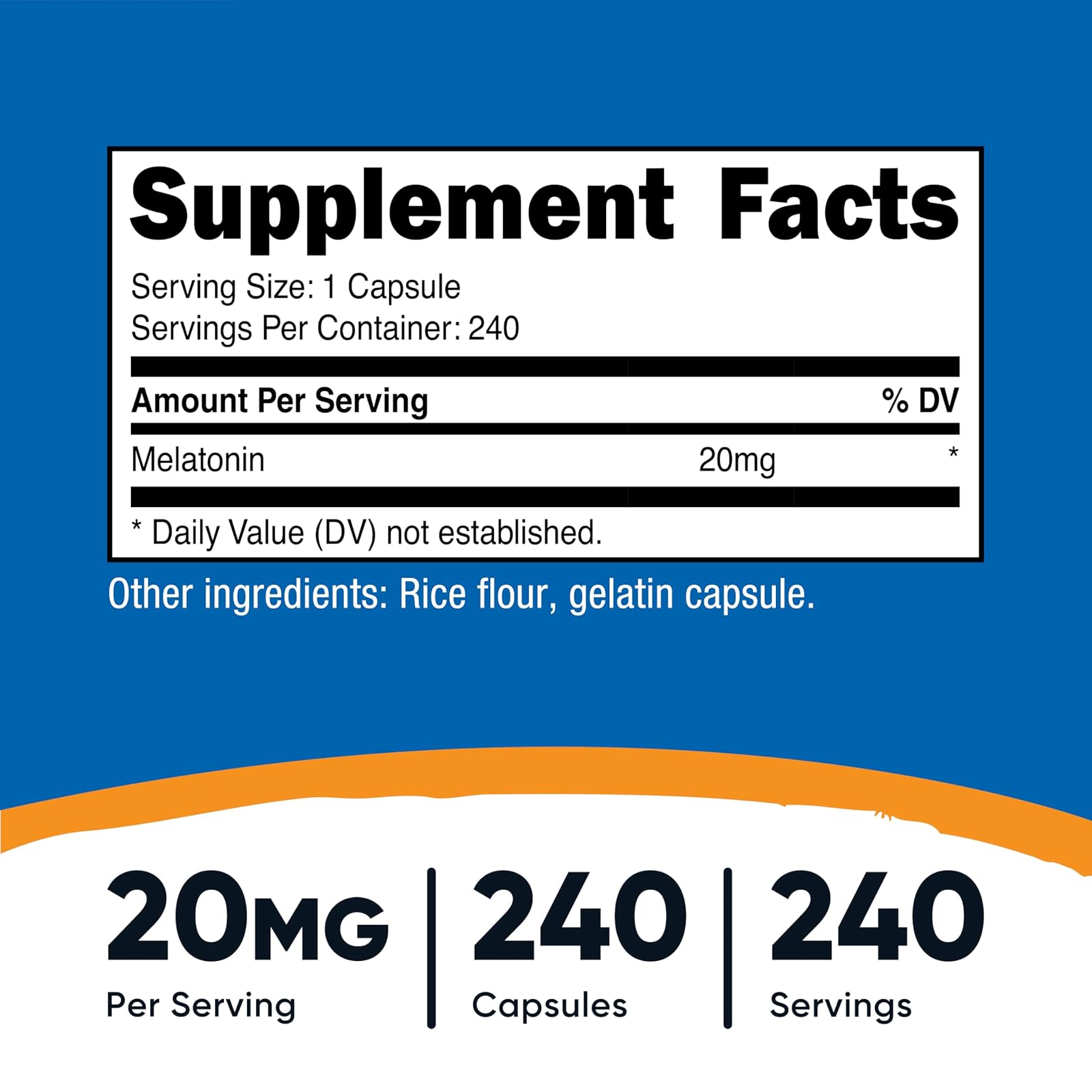 high potency melatonin 20 mg for relaxation