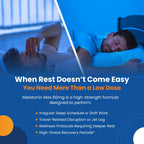 High potency melatonin for better nights