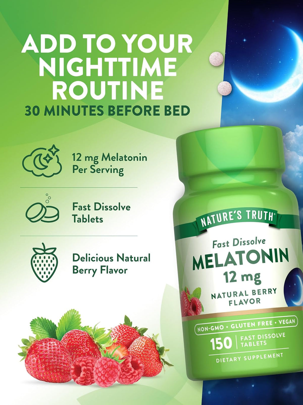 high potency melatonin for better sleep