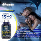 high potency melatonin for restful sleep