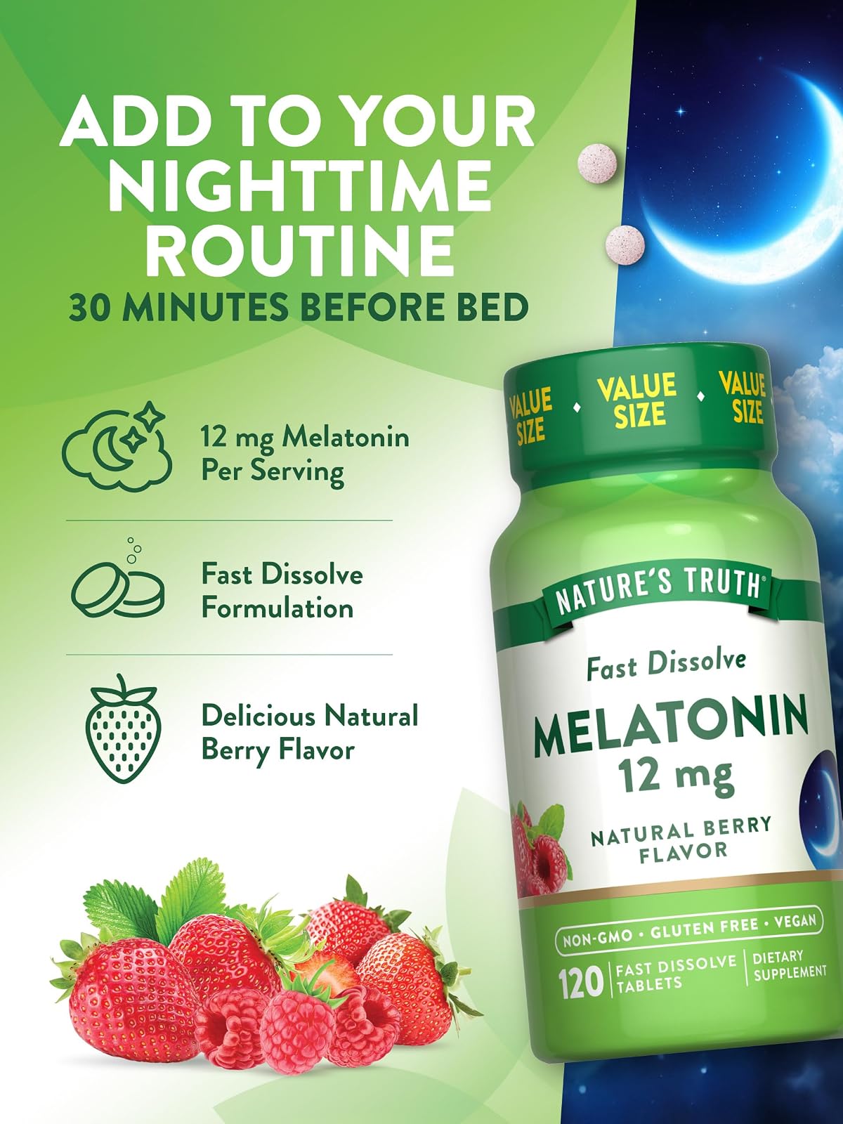 high potency melatonin for sleep support