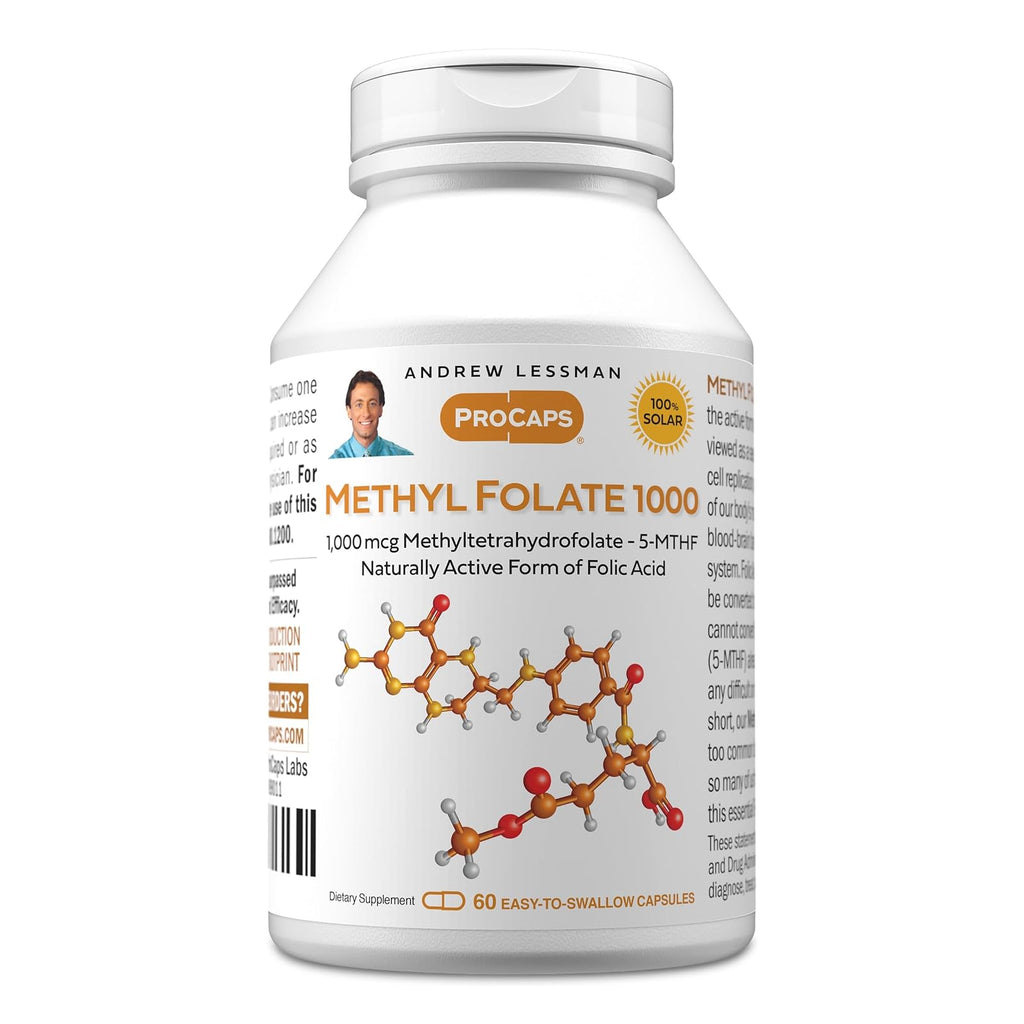high potency methyl folate capsules