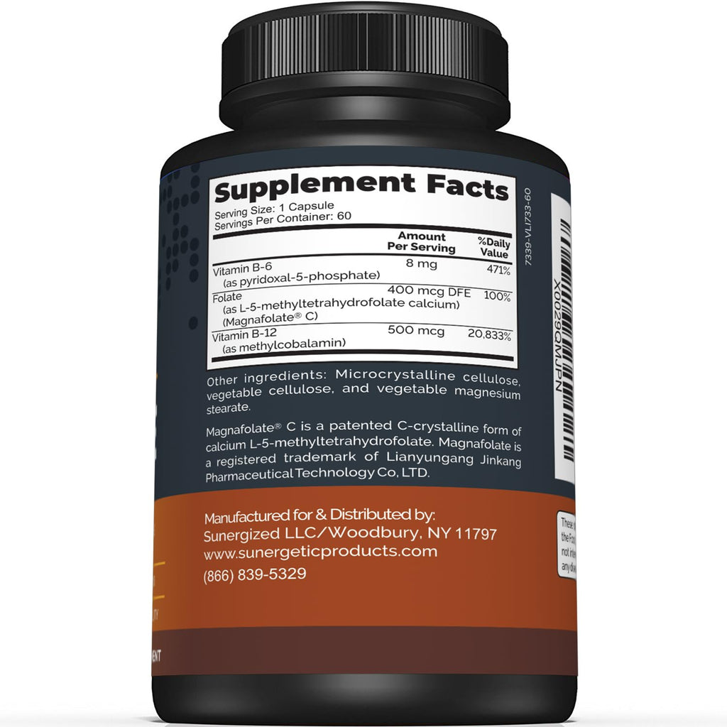 High potency methyl folate supplement