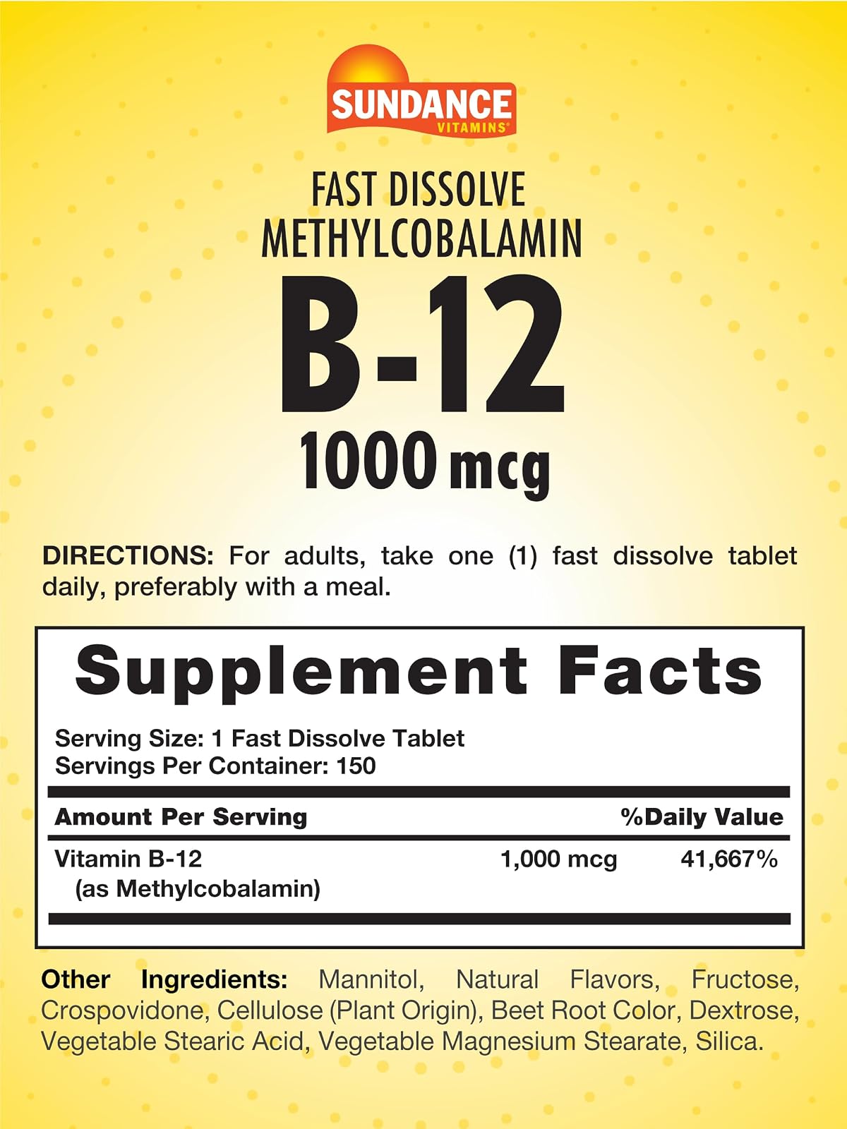 high potency methylcobalamin B12