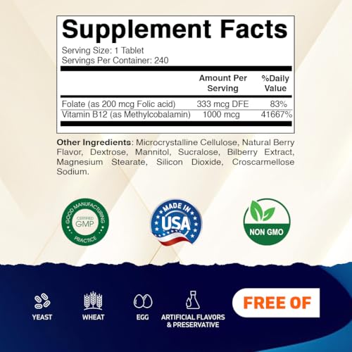 high potency methylcobalamin supplement