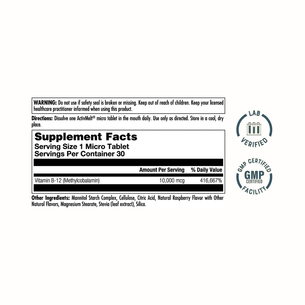 high potency methylcobalamin supplement