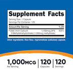 high potency methylfolate supplement