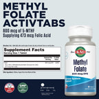 high potency methylfolate supplement