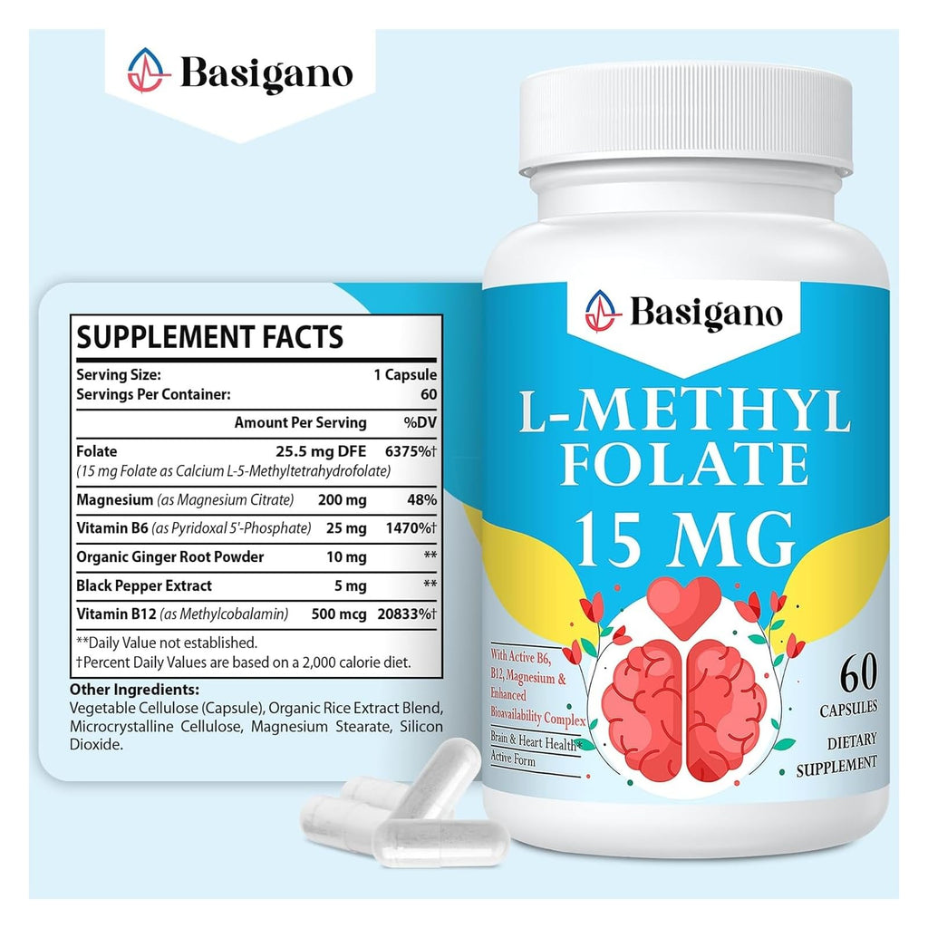 high potency methylfolate supplement
