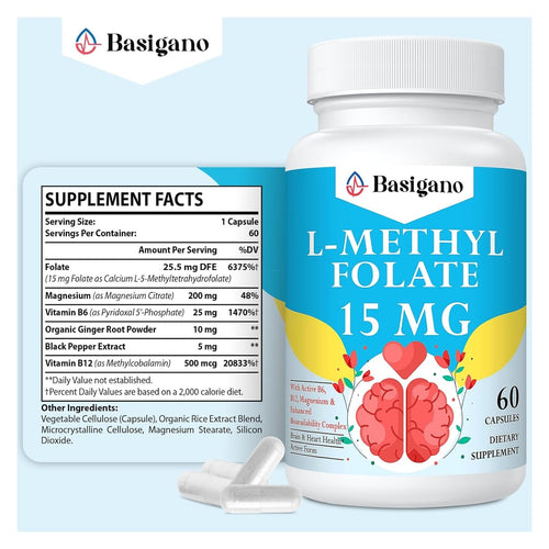 high potency methylfolate supplement