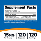high potency methylfolate supplement