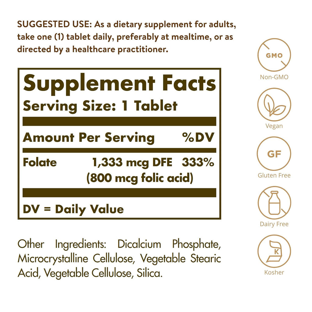 high potency methylfolate supplement