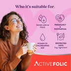 High potency methylfolate vitamins