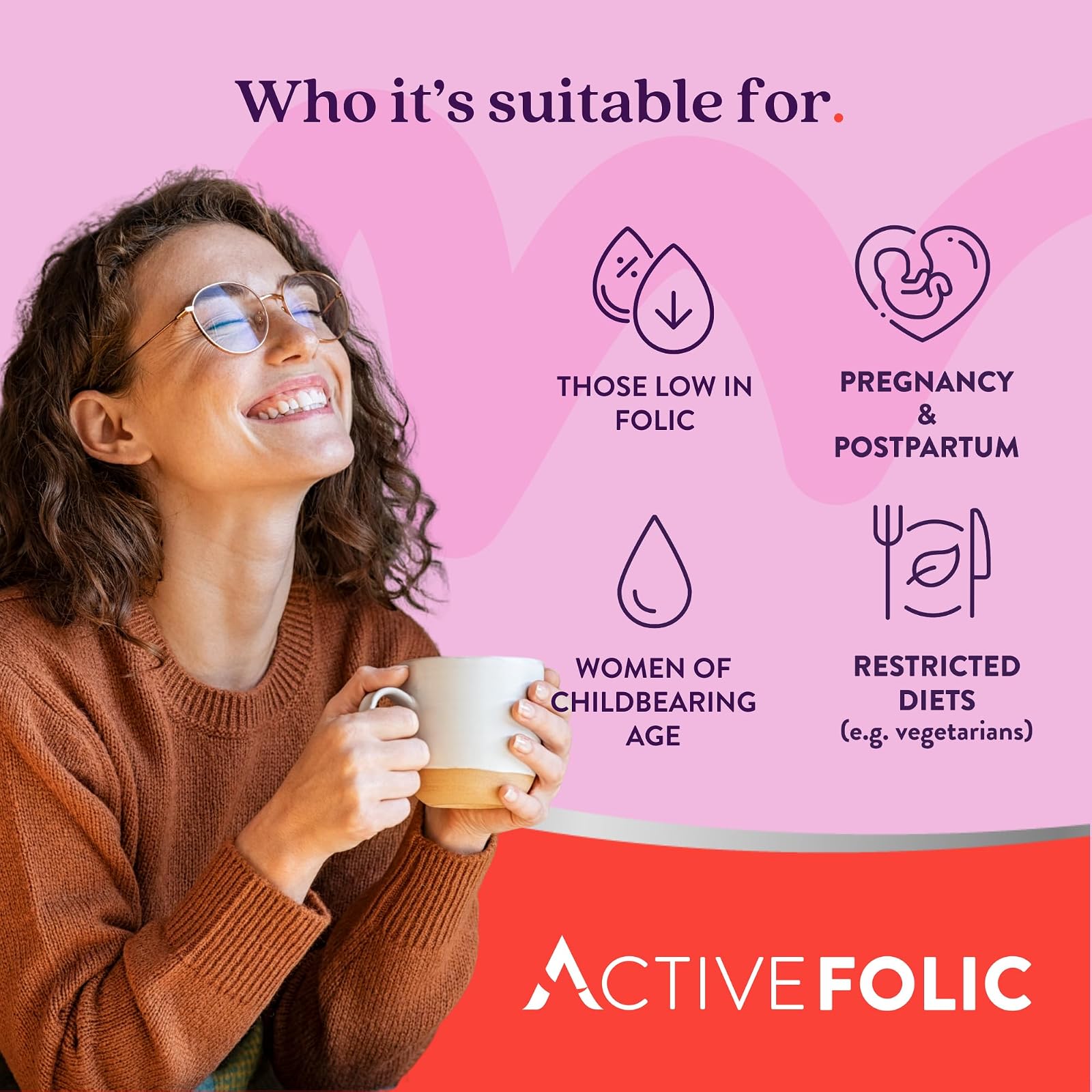 High potency methylfolate vitamins