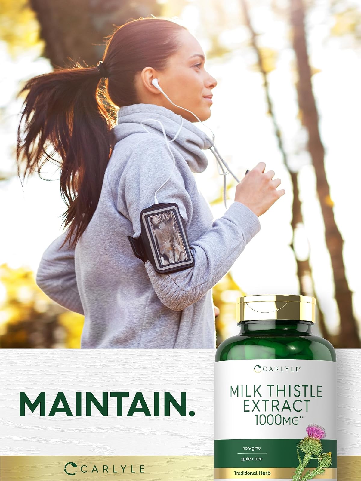 High potency milk thistle 300 capsules