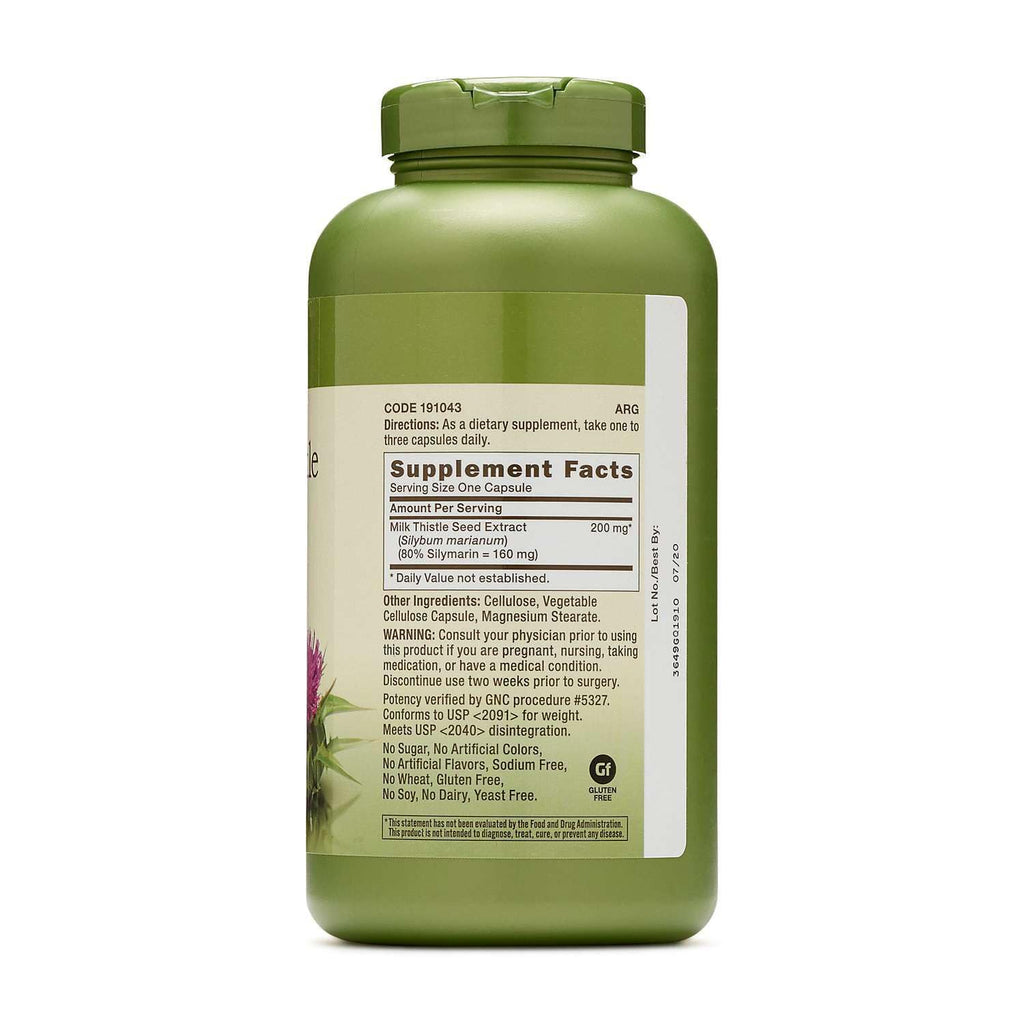 high potency milk thistle capsules