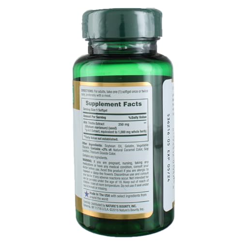 high potency milk thistle capsules