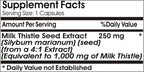 high potency milk thistle capsules