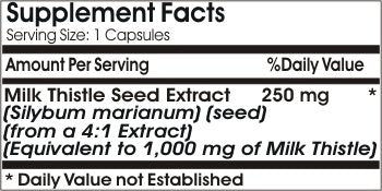 high potency milk thistle capsules