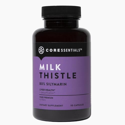 High potency milk thistle extract