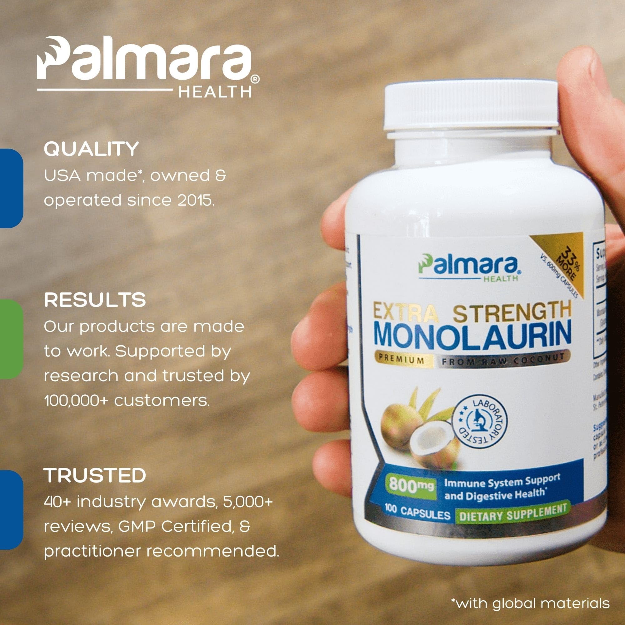 high potency monolaurin for health