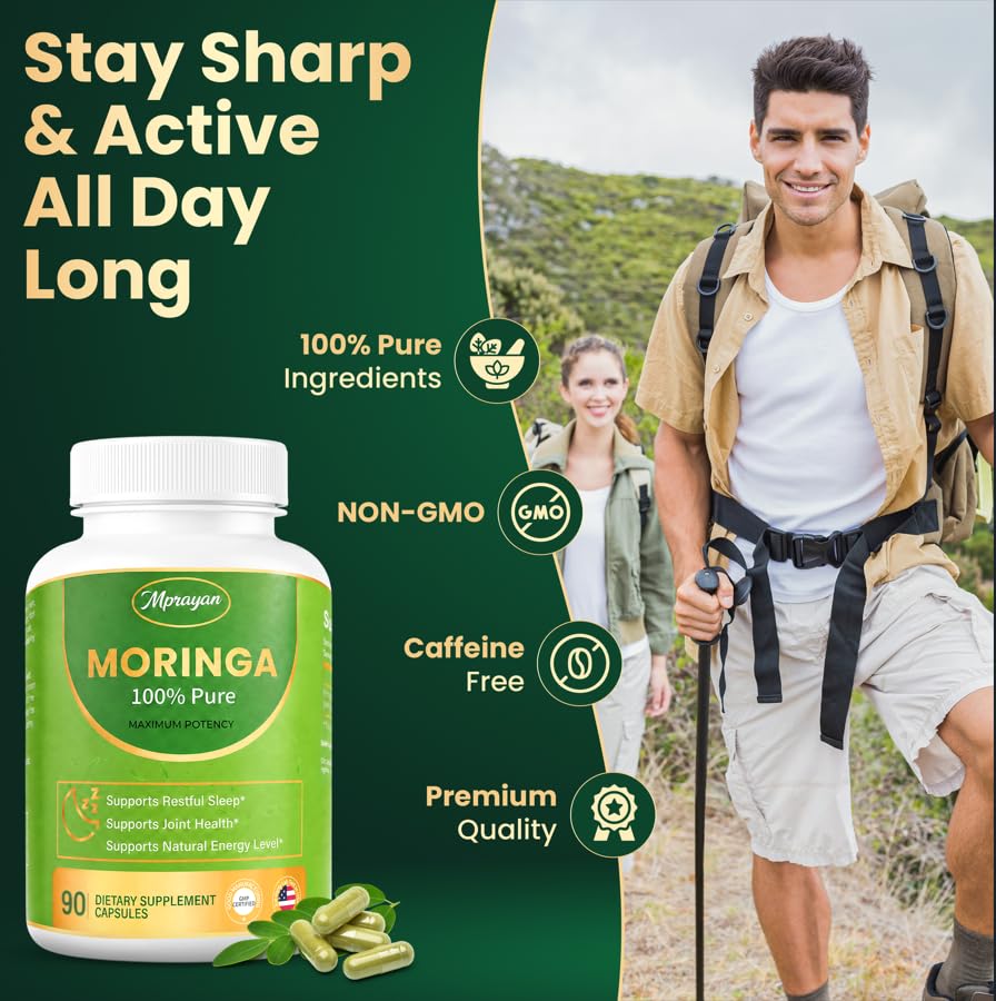 High potency moringa 1600 mg