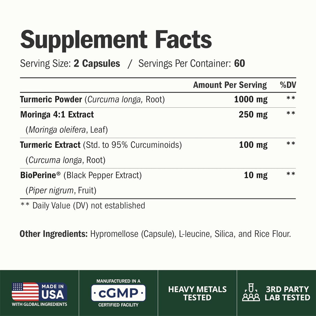 high potency moringa 4:1 extract
