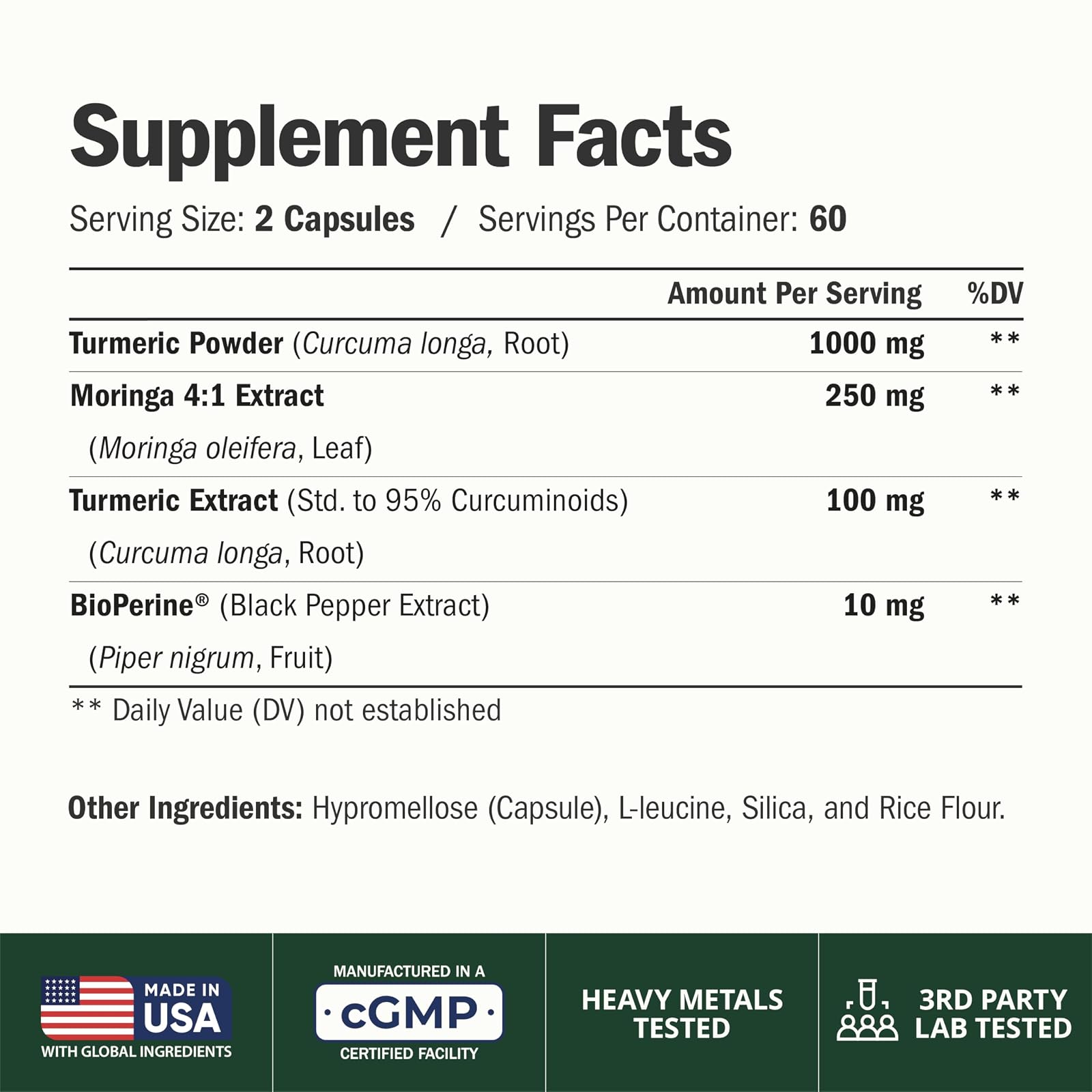 high potency moringa 4:1 extract