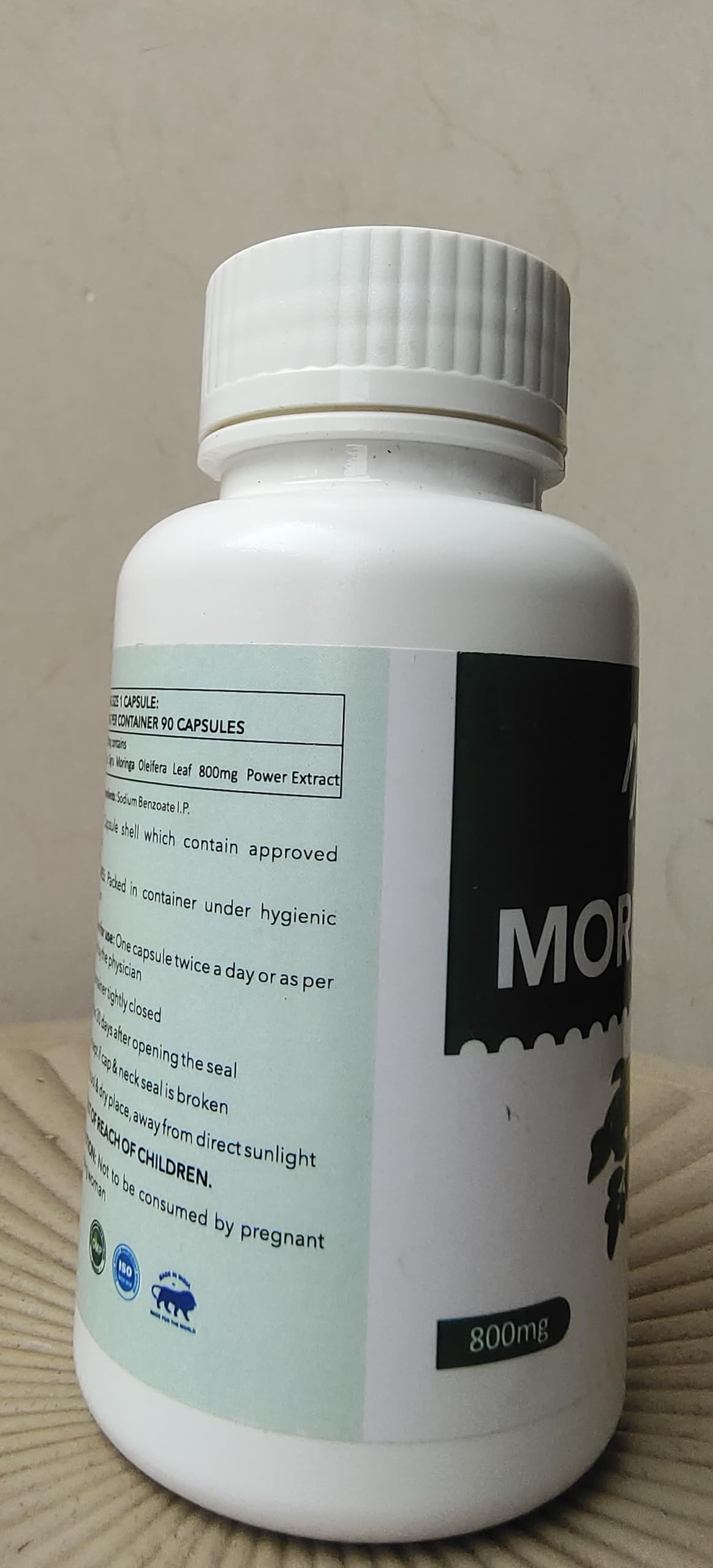 high potency moringa capsules 800mg