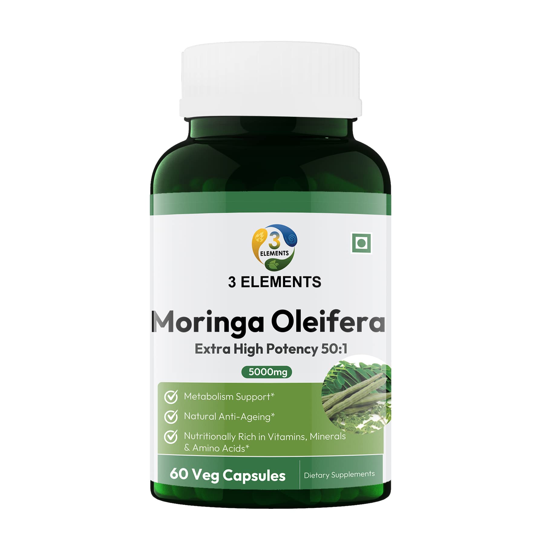 high potency moringa leaf capsules