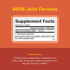 high potency msm capsules for mobility