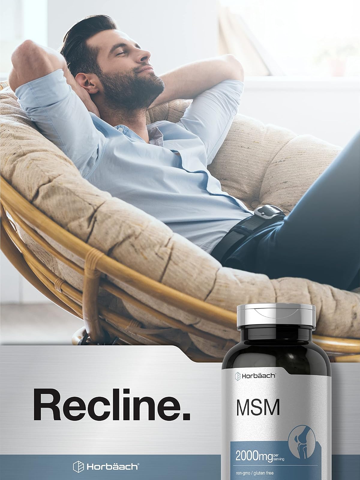 High potency MSM for active lifestyle