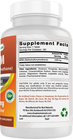 high potency MSM for inflammation