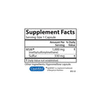 high potency msm for joint health