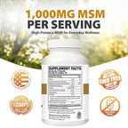 high potency MSM for joint health
