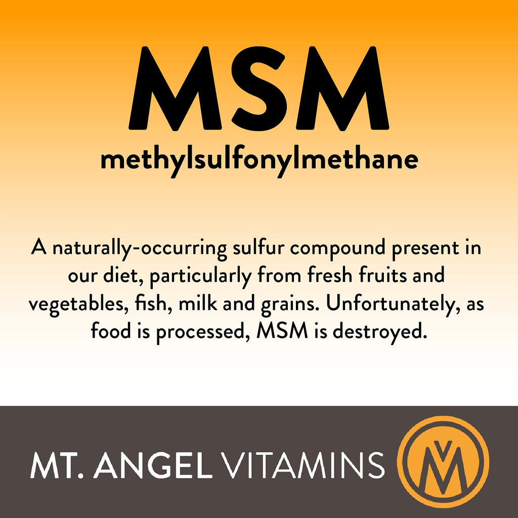 high potency msm for wellness