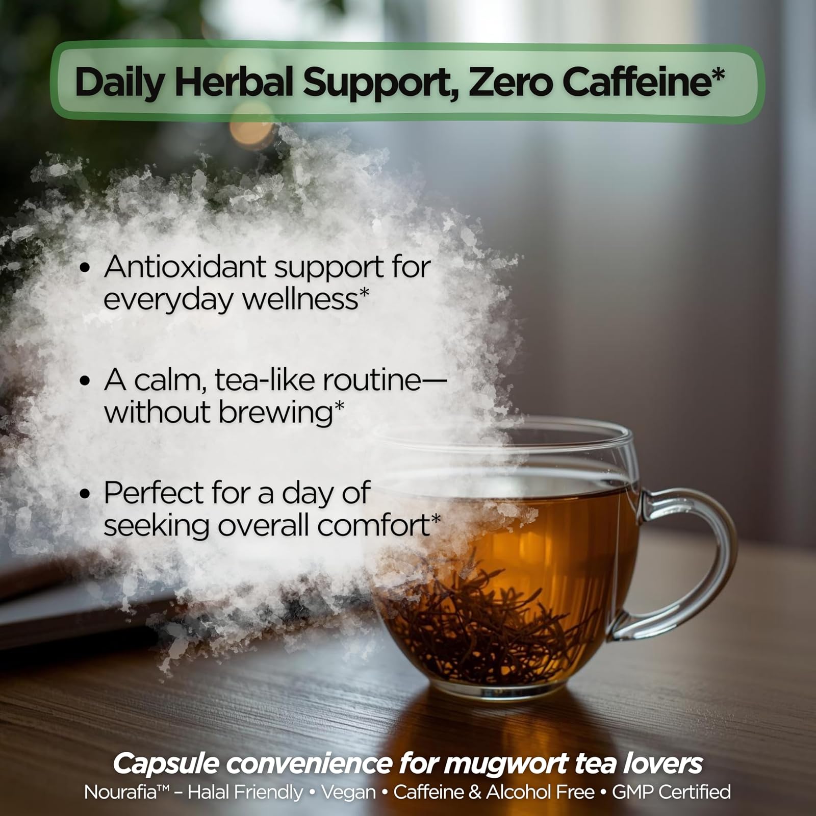 High potency mugwort extract capsules