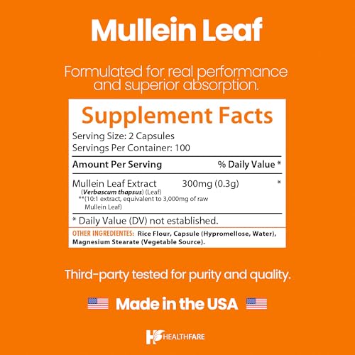 high potency mullein leaf extract
