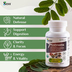 high potency mushroom capsules 440 mg