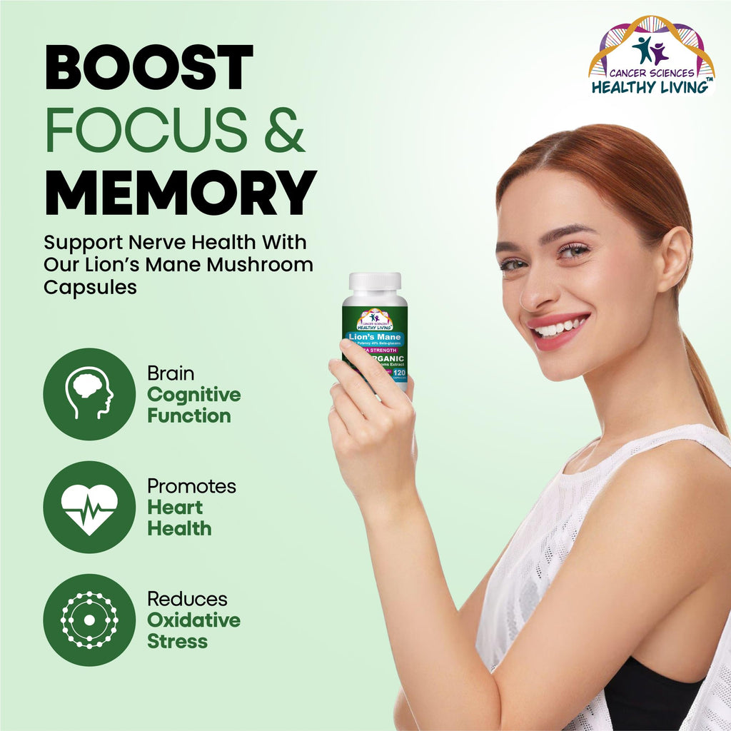 high potency mushroom capsules for focus
