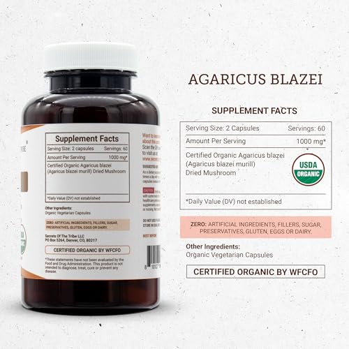 high potency mushroom capsules for vitality