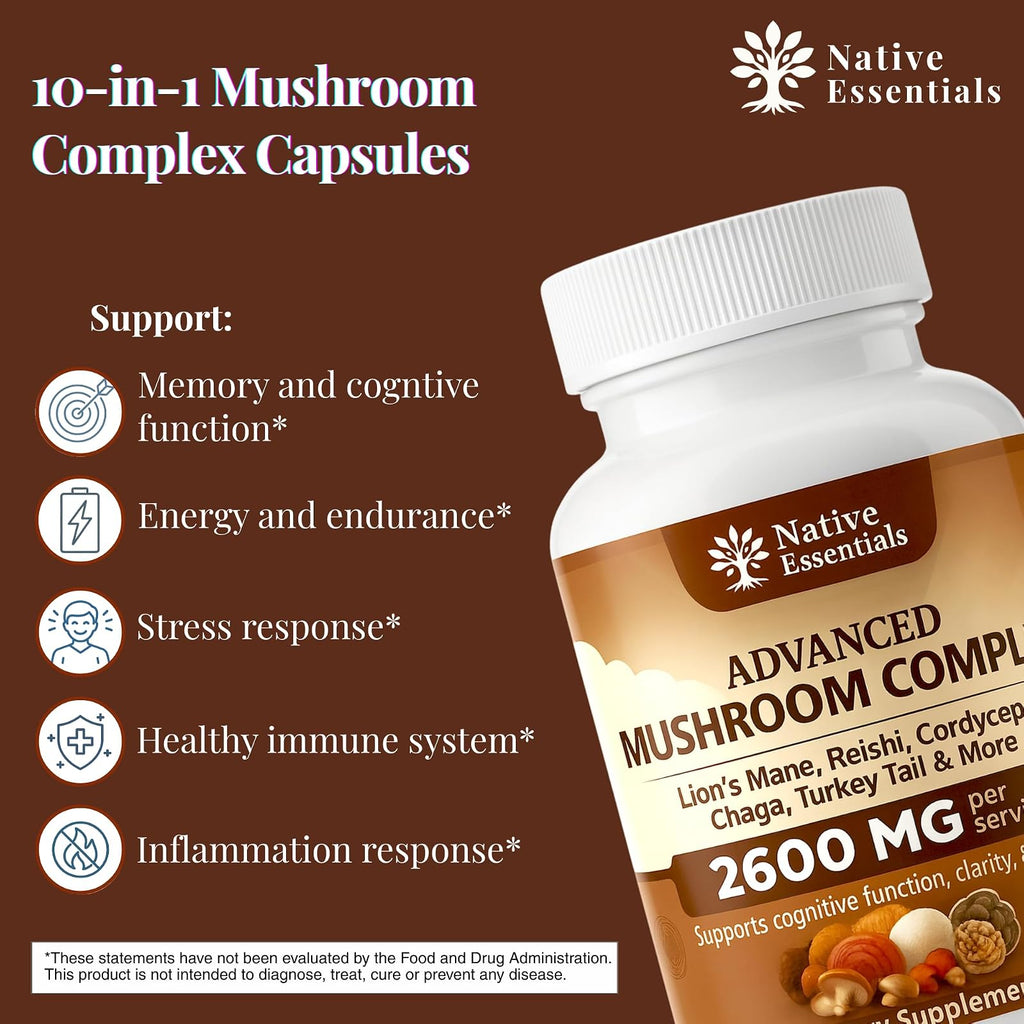 high potency mushroom supplement