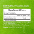 High potency N-Acetyl Cysteine capsules